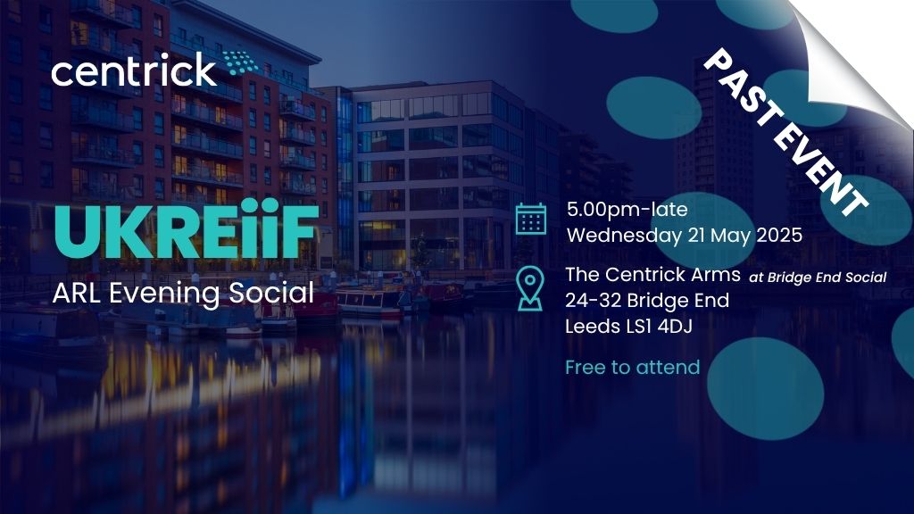 The ARL Evening Social at UKREiiF - Centrick | Places to feel at home in